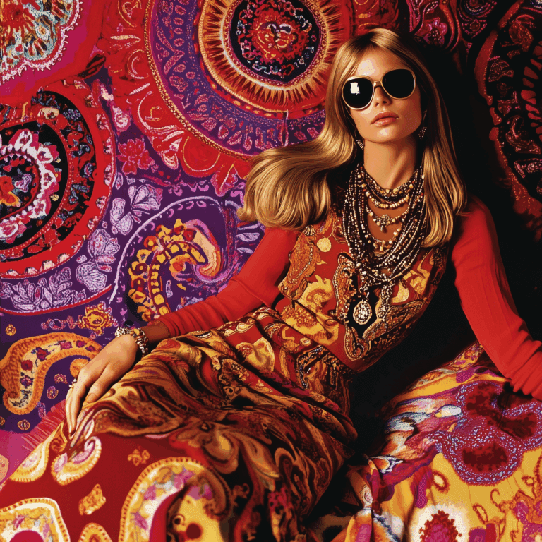 Bohemian & Hippie Influences: 70s Boho Fashion - Vintage Lifestyle